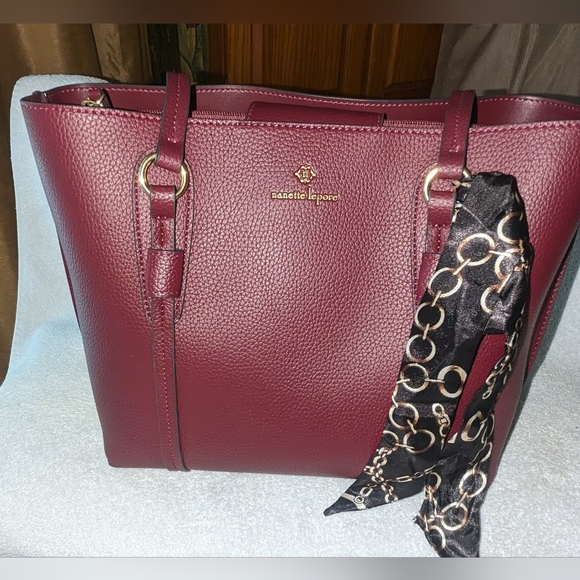 Nanette Lepore | Bags | Nanette Lepore Myles Double Handles Tote Bag ...